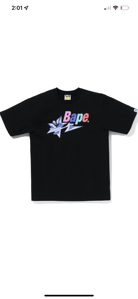 BAPE x Louis De Guzman Sta Tee “Black” – The Vault 312