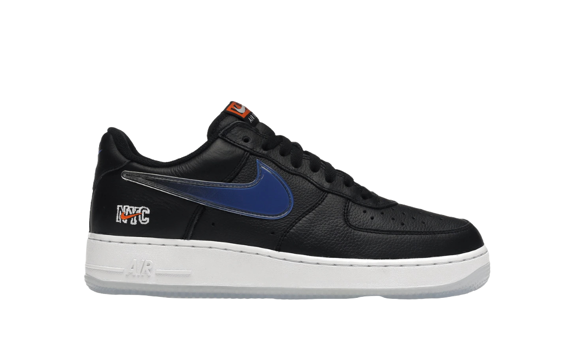 Nike x KITH Air Force 1 Low Knicks Away Black – The Vault 312