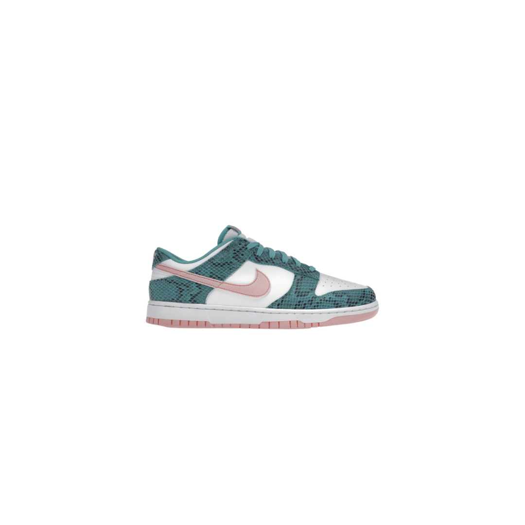Nike Dunk Low Snakeskin Washed Teal Bleached Coral – The Vault 312